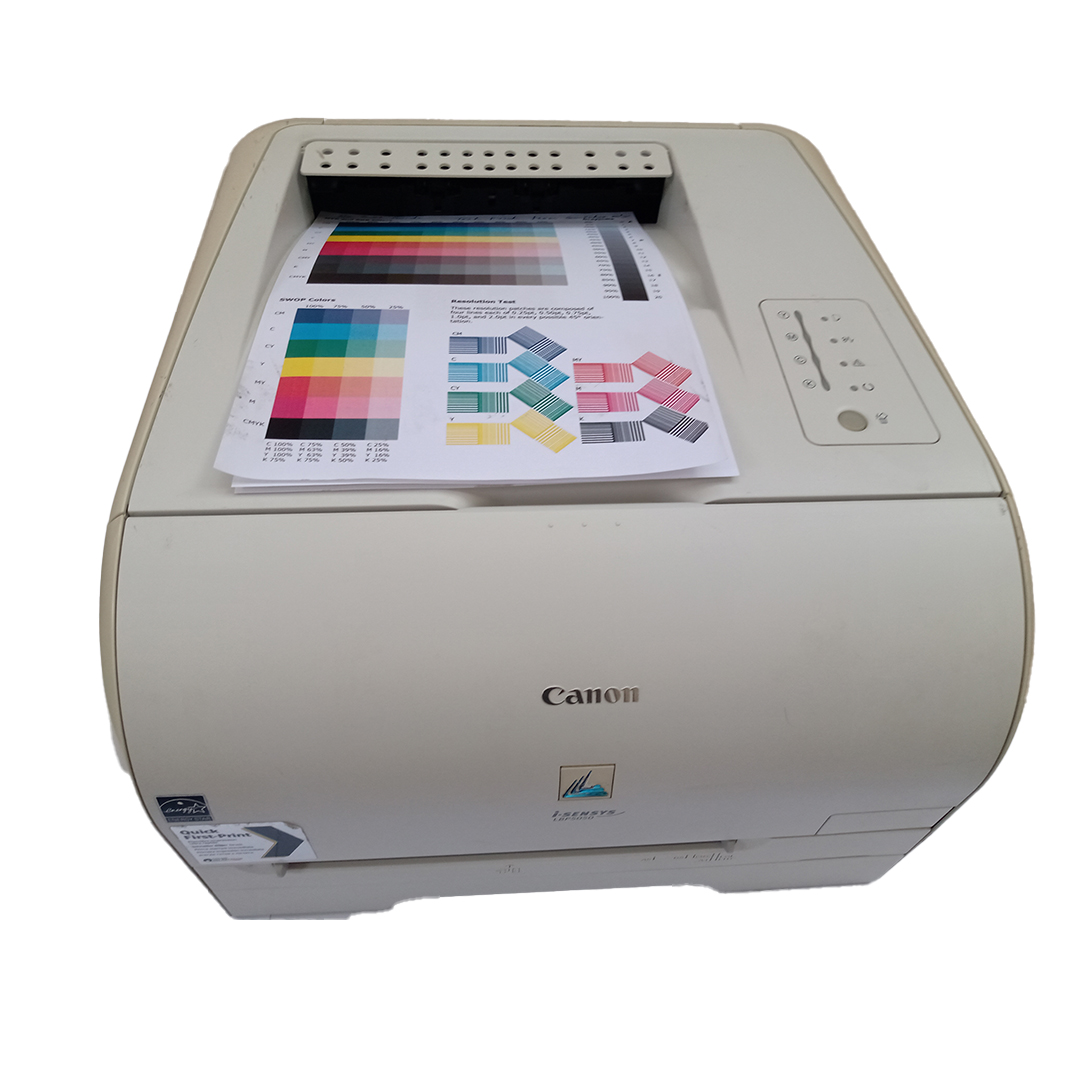 I-SENSYS LBP 5050 Brand: Canon serial number: F151700 Paper Count: 7498 ...